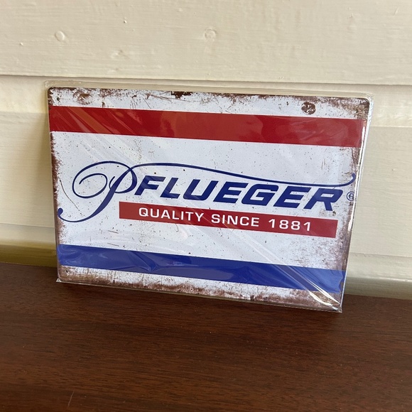 Wall Decor | Retro Tin Fishing Sign | Poshmark